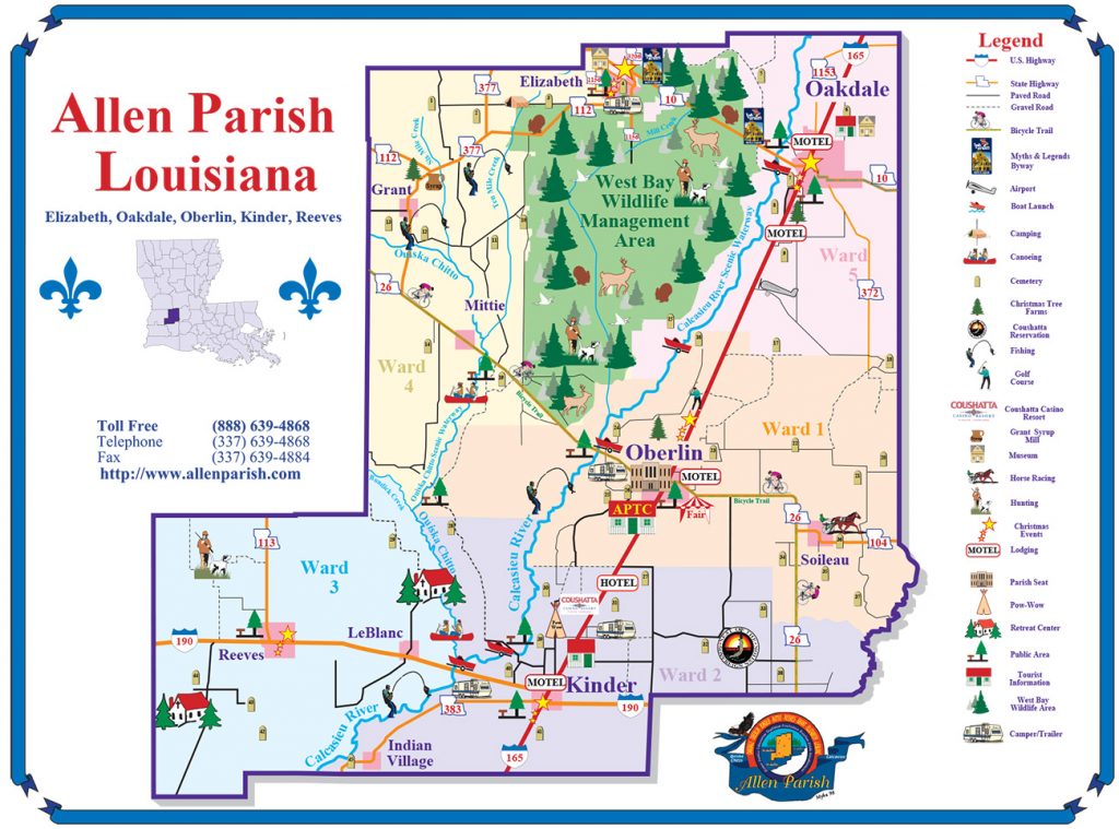Plan Your Trip – Allen Parish
